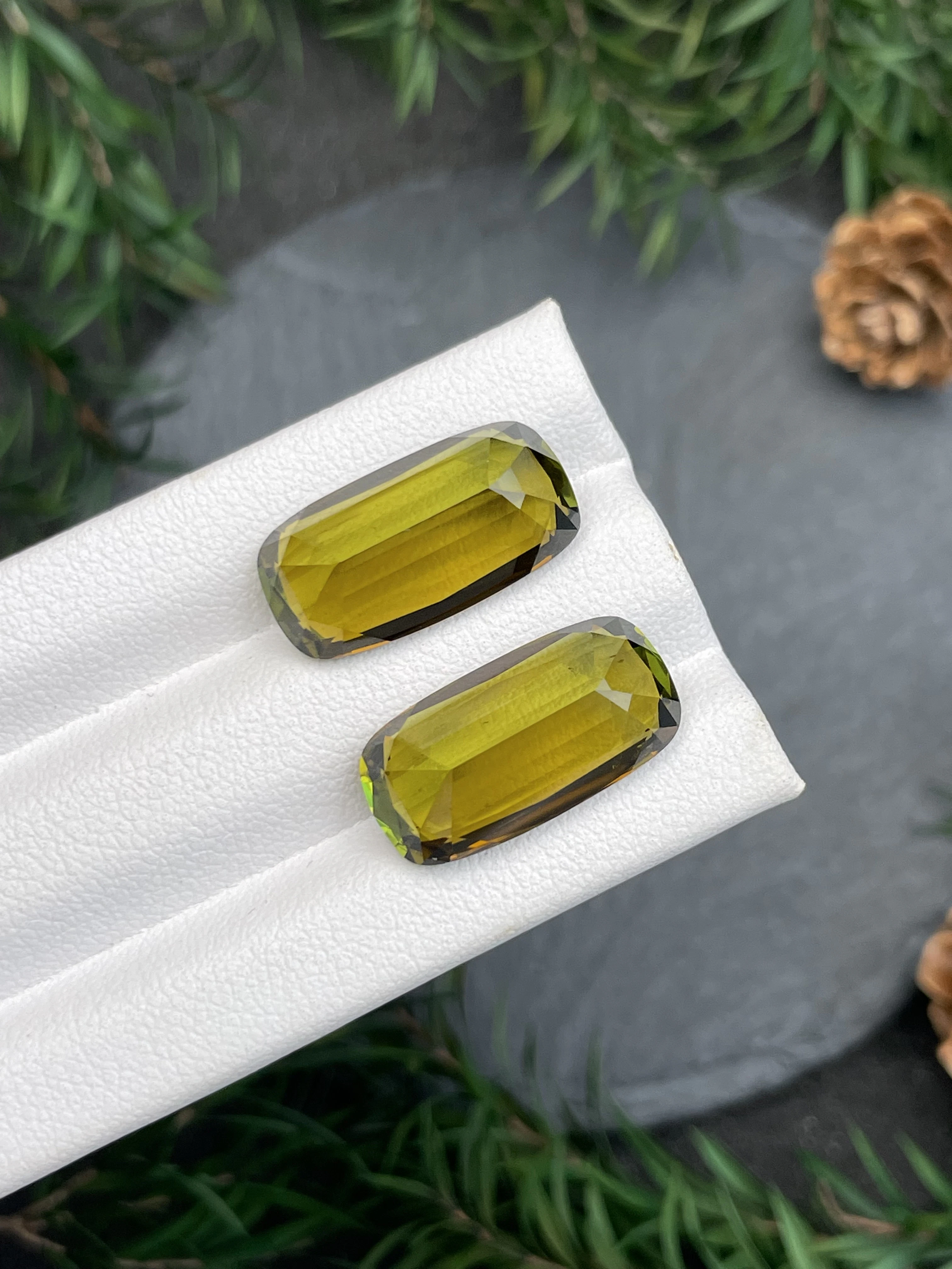 Cuprian Tourmaline 19.01ct - Pair (MZ0333)