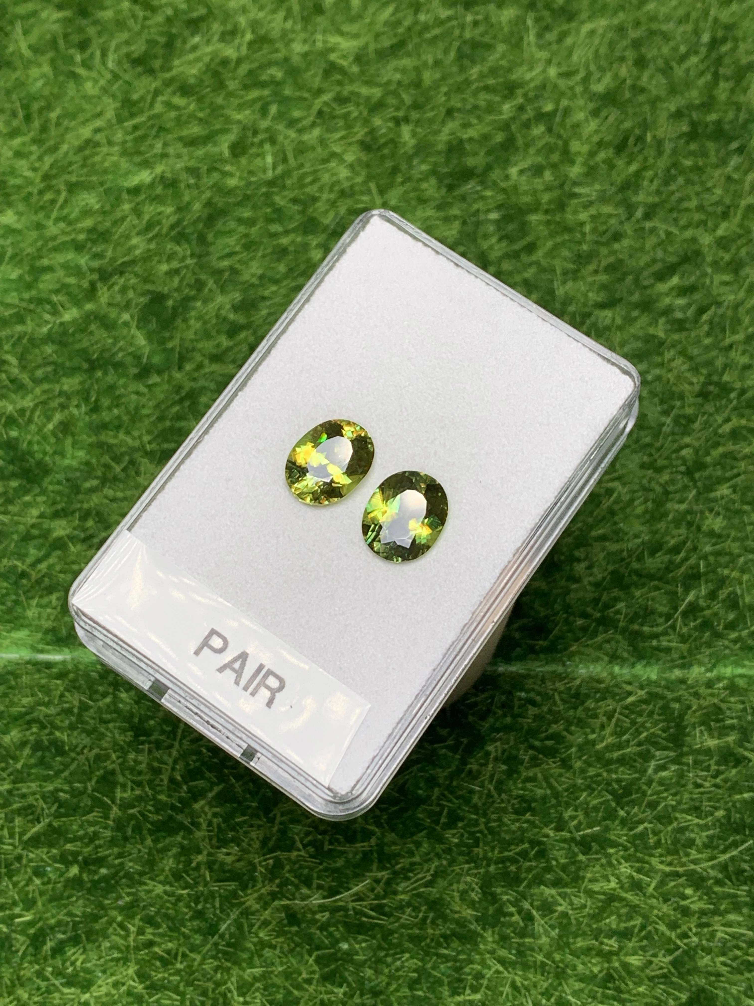 Sphene 6.35ct - 10x8mm Pair (SH0672)