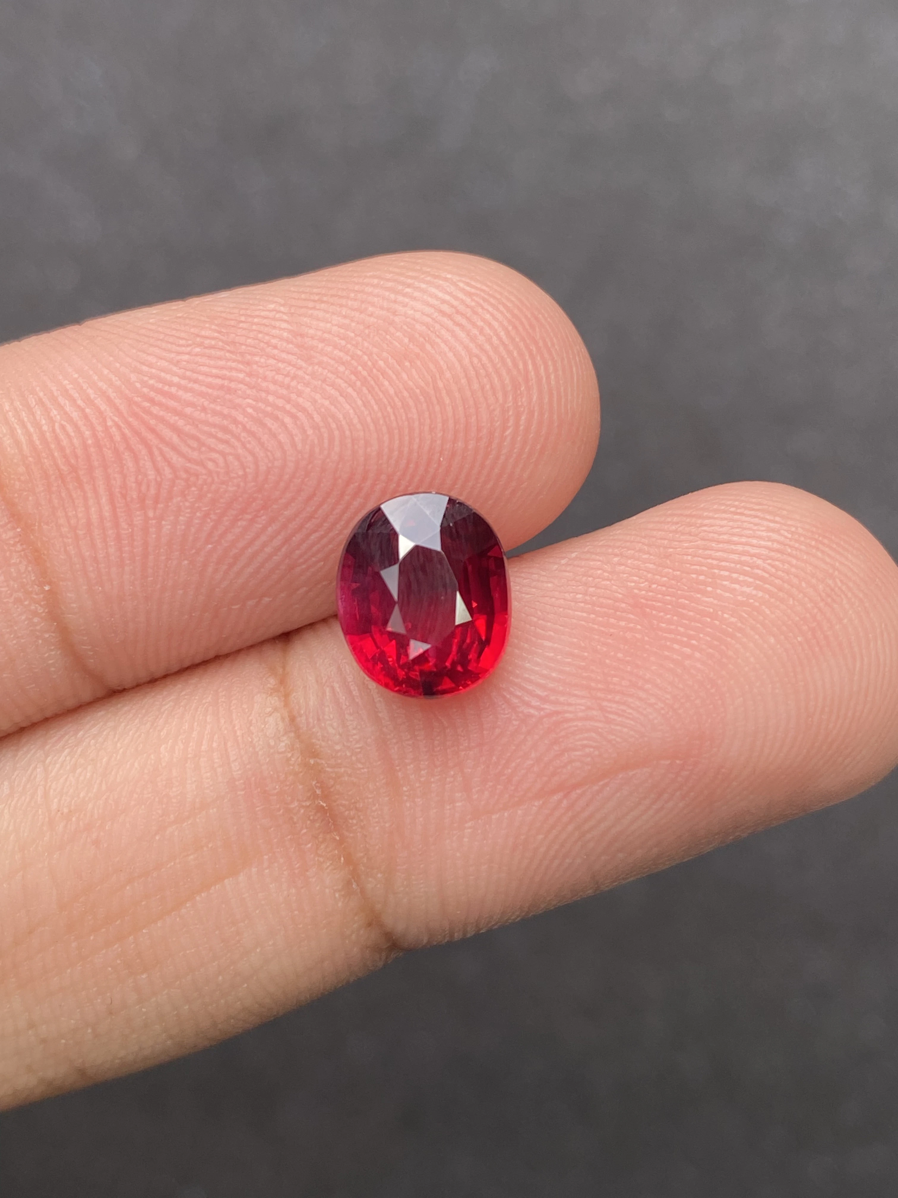 Mozambique Ruby 3.01ct - 9x7mm (SI12-51)