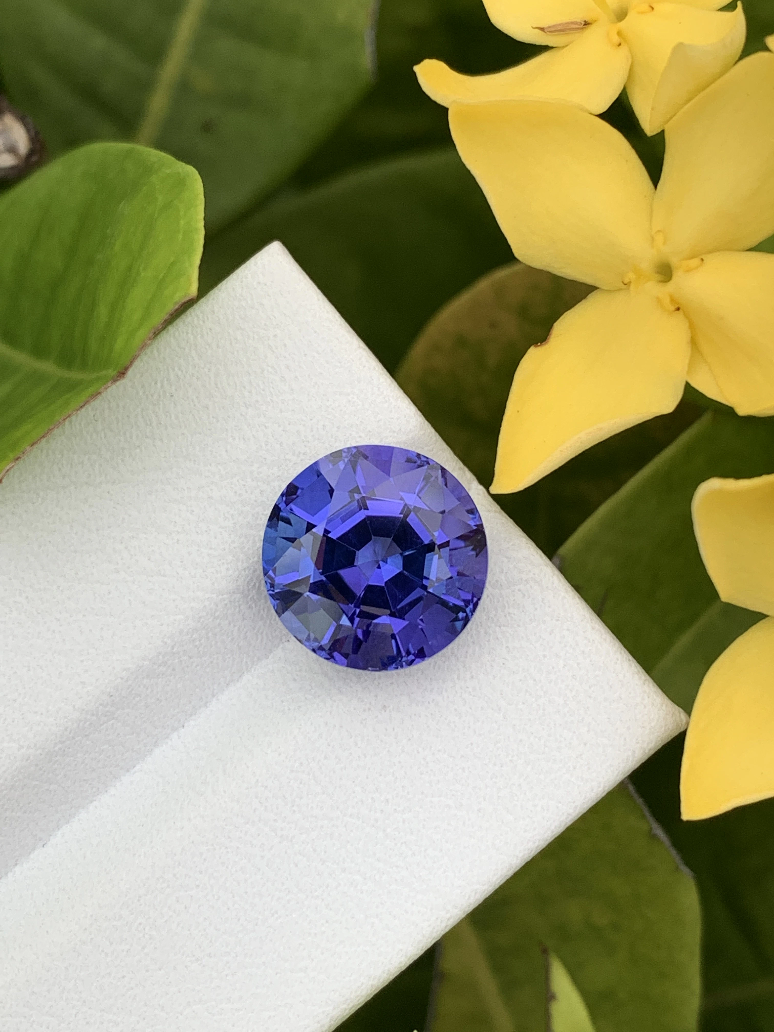 AAA+ Blue Tanzanite 6.66ct - 11mm (TN0289)