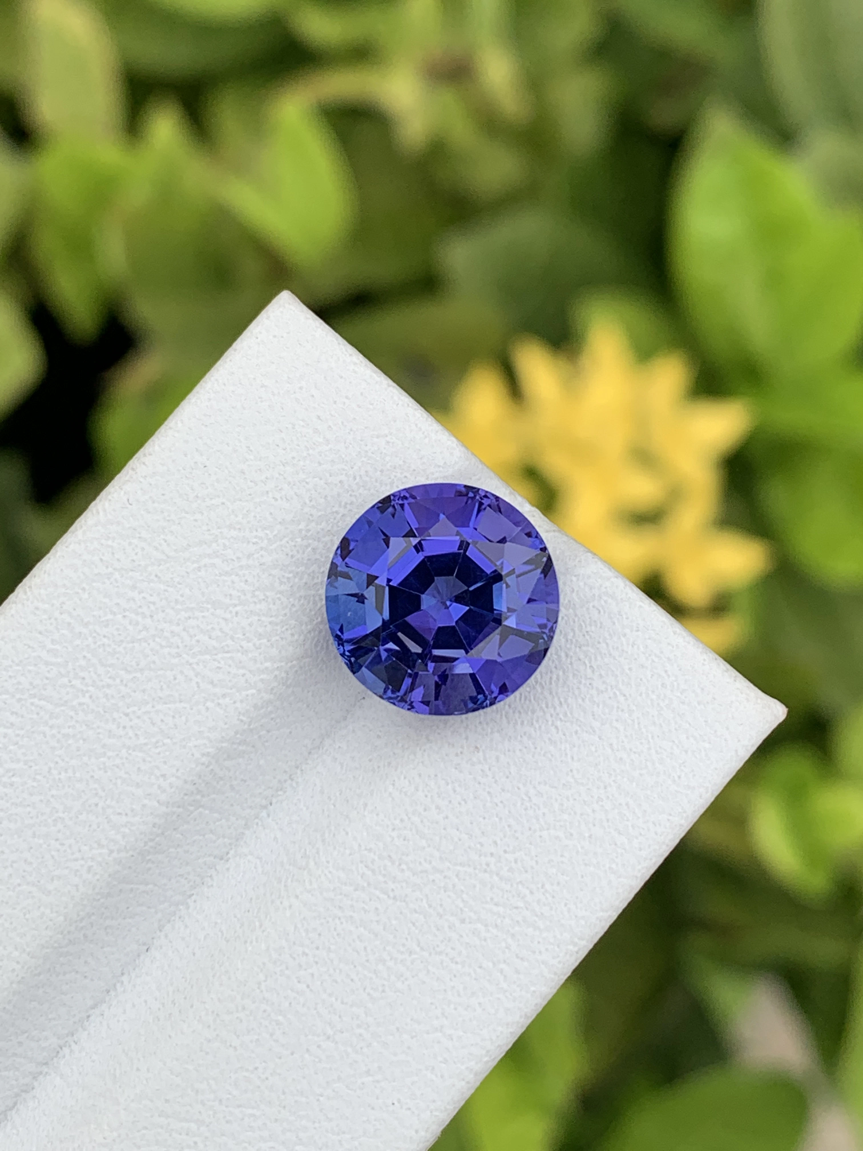 AAA+ Blue Tanzanite 6.66ct - 11mm (TN0289)