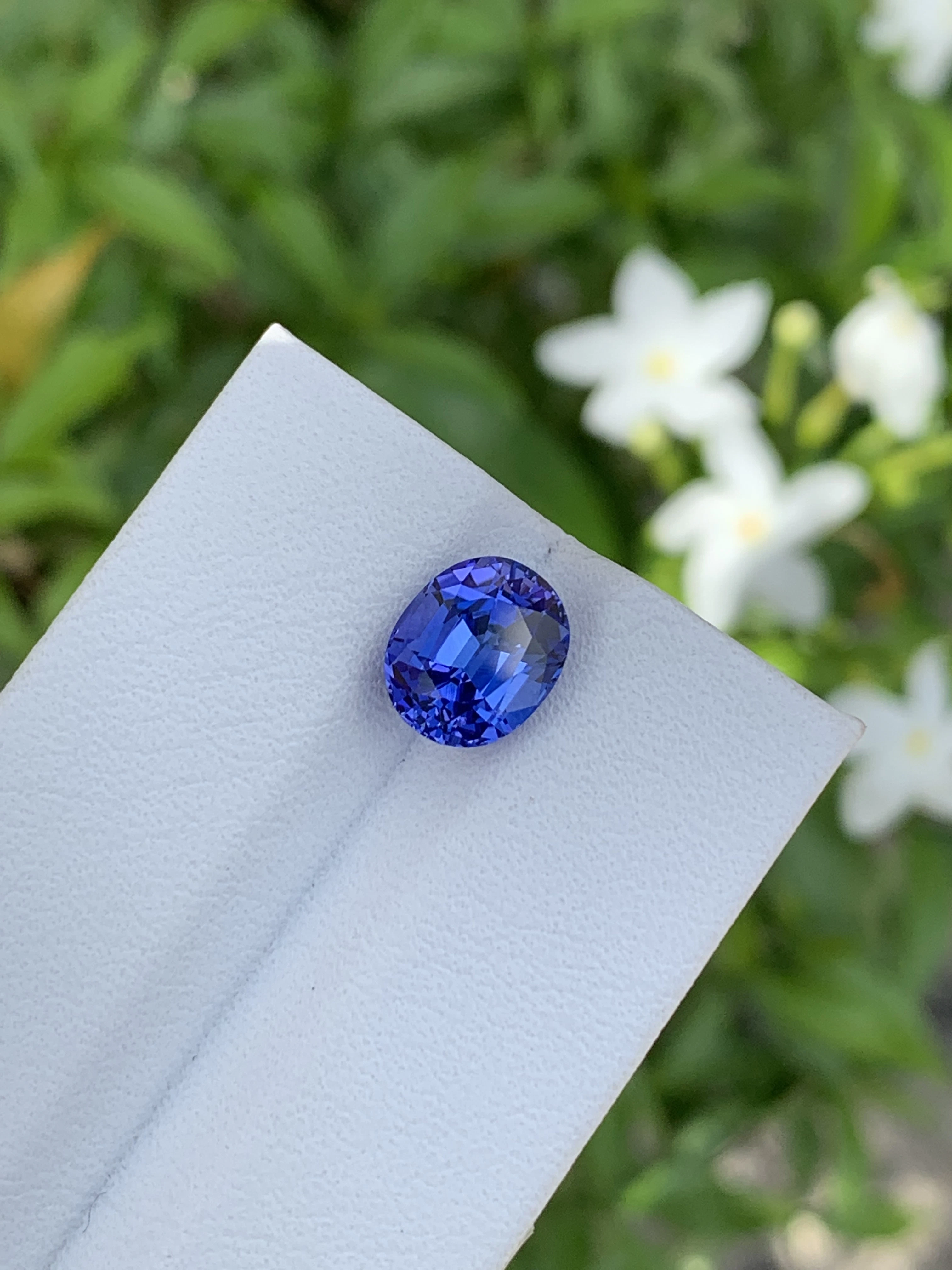 AA Blue Tanzanite 2.89ct - 9x7mm (TN0369)