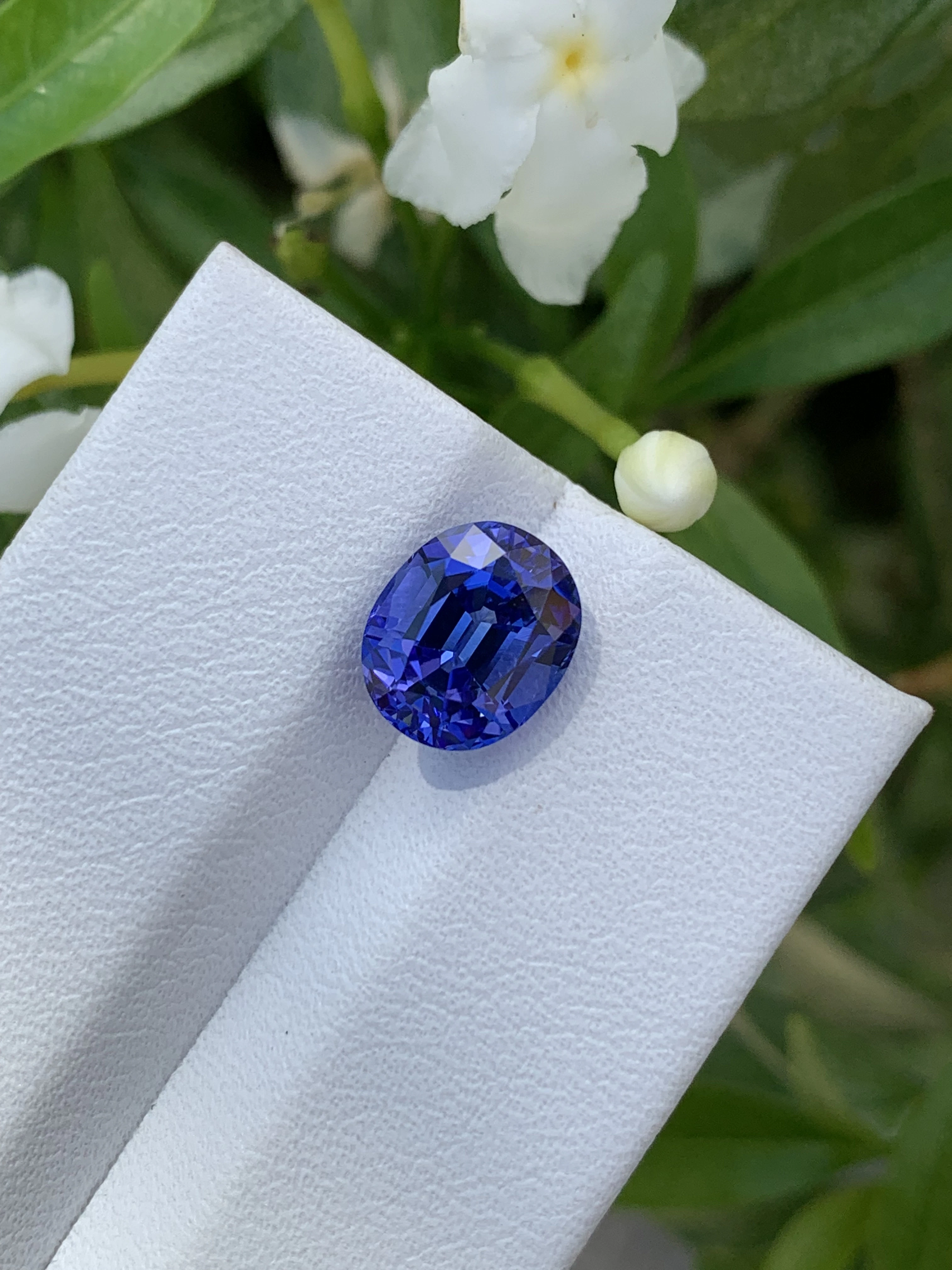 AA Blue Tanzanite 2.89ct - 9x7mm (TN0369)