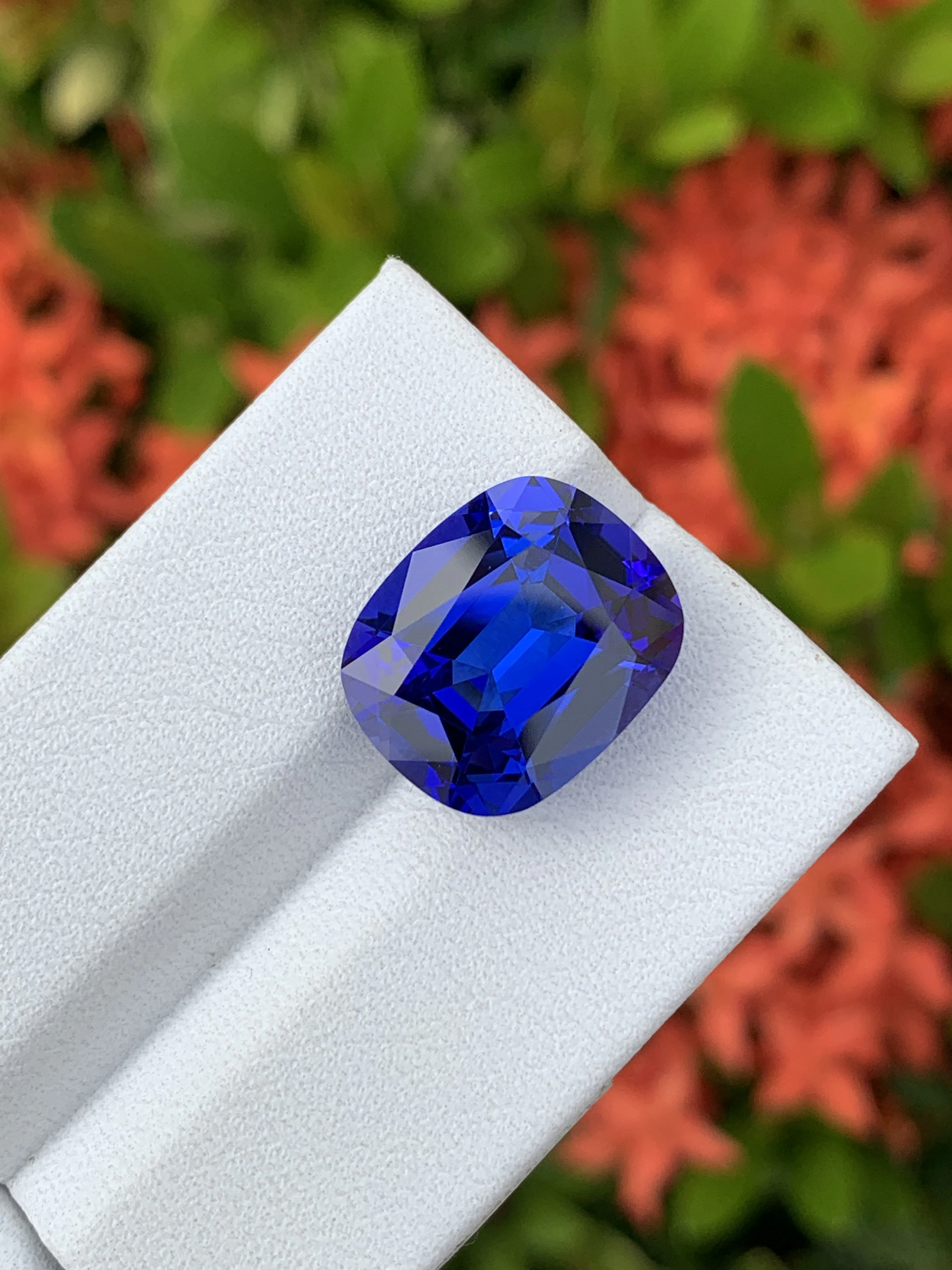 Blue Tanzanite 9.77ct - 14x12mm (TN0433)