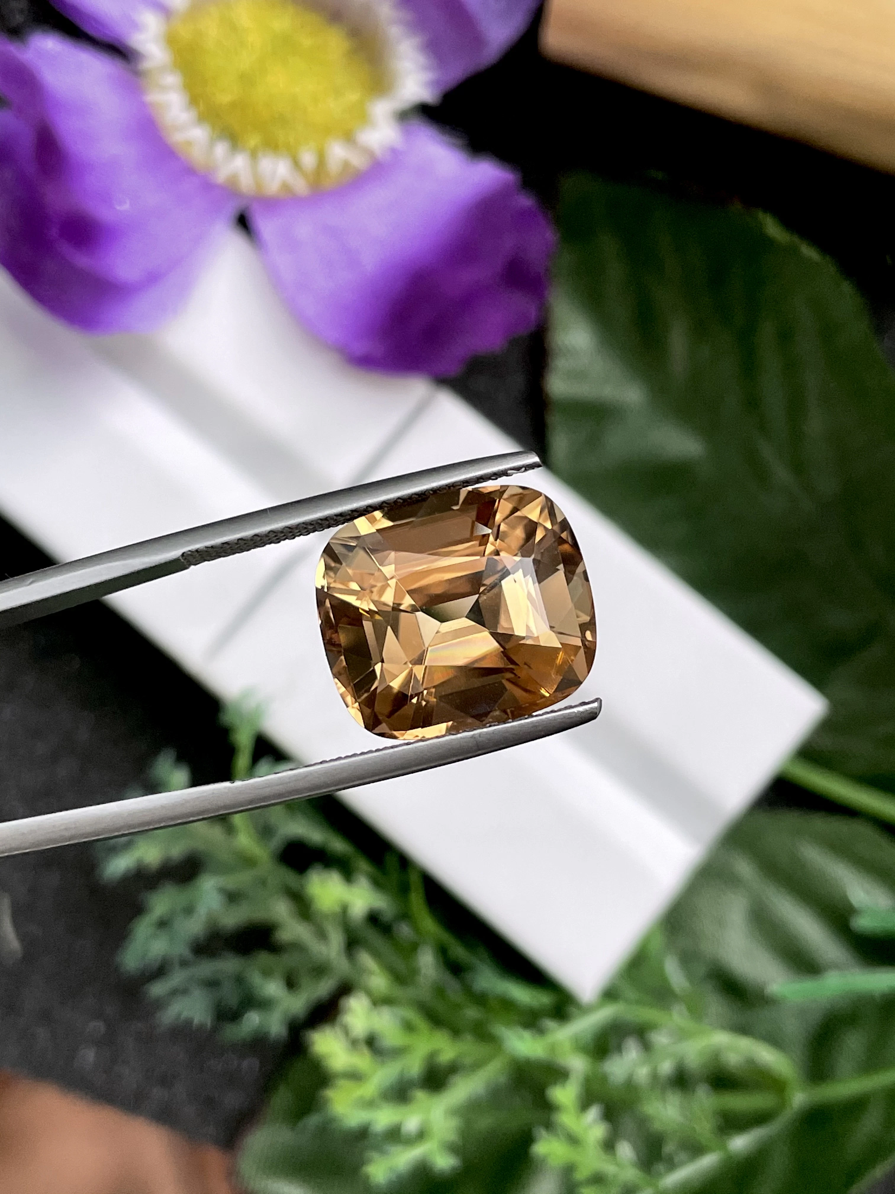 Yellow Tourmaline 13.72ct - 15x13mm (YT0078)
