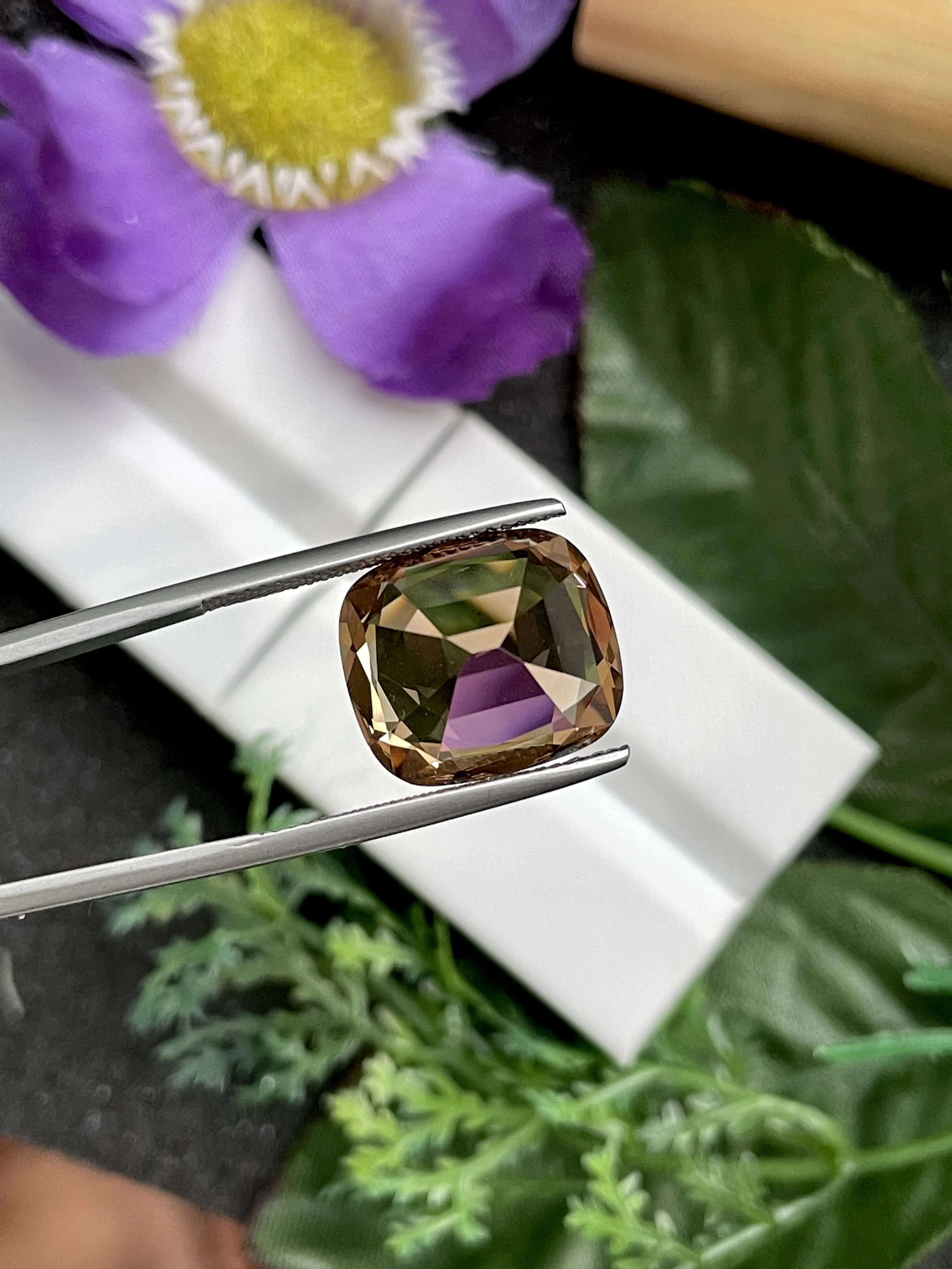 Yellow Tourmaline 13.72ct - 15x13mm (YT0078)